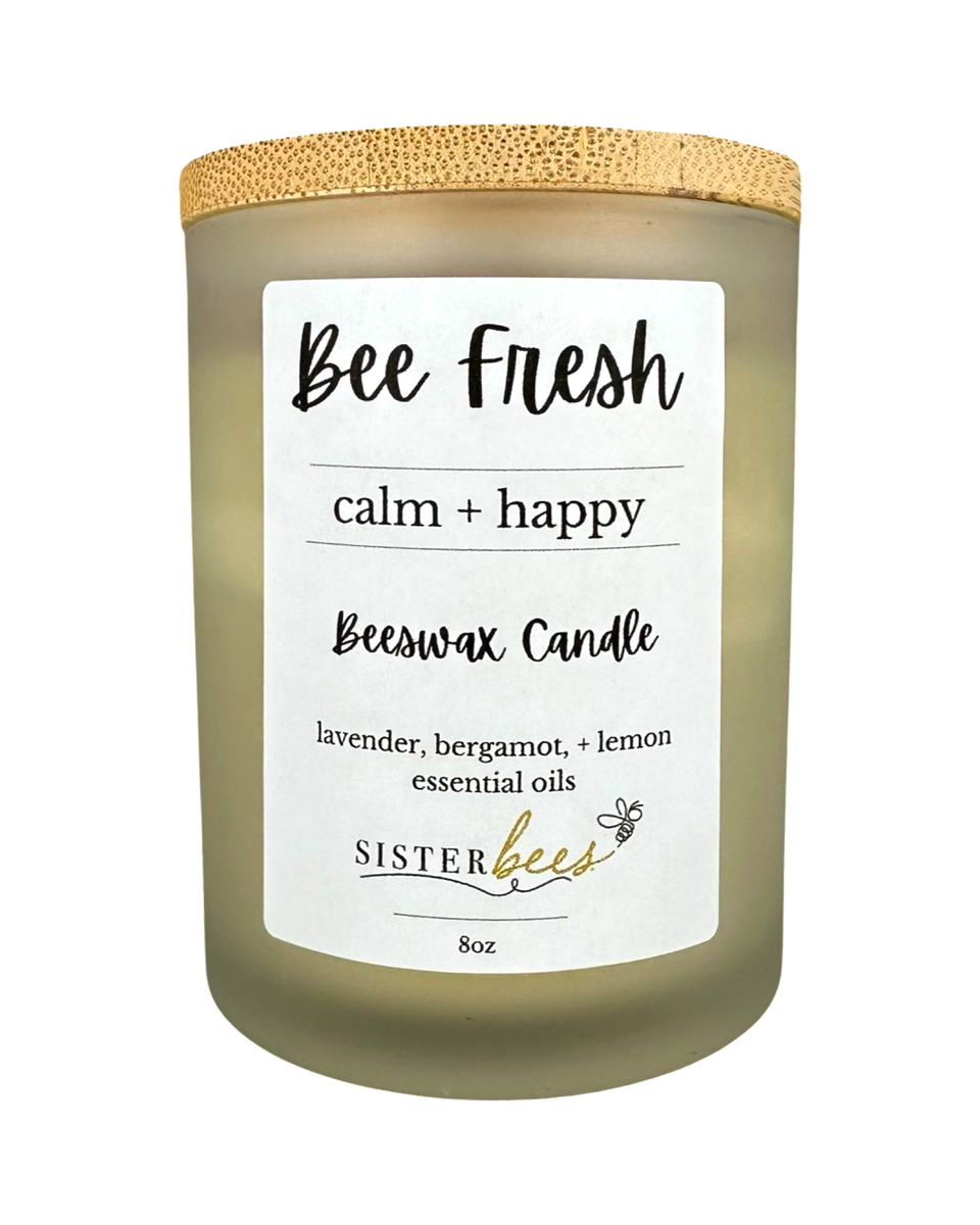"Fresh Bee" Beeswax Candle | Joyful Treasures