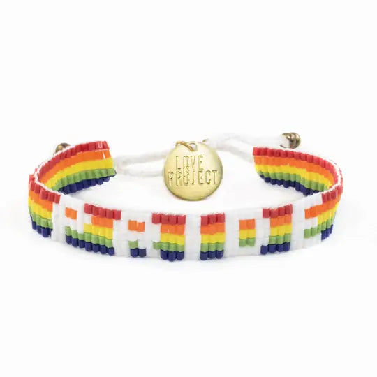 Seed Bead Pride Bracelet | Joyful Treasures