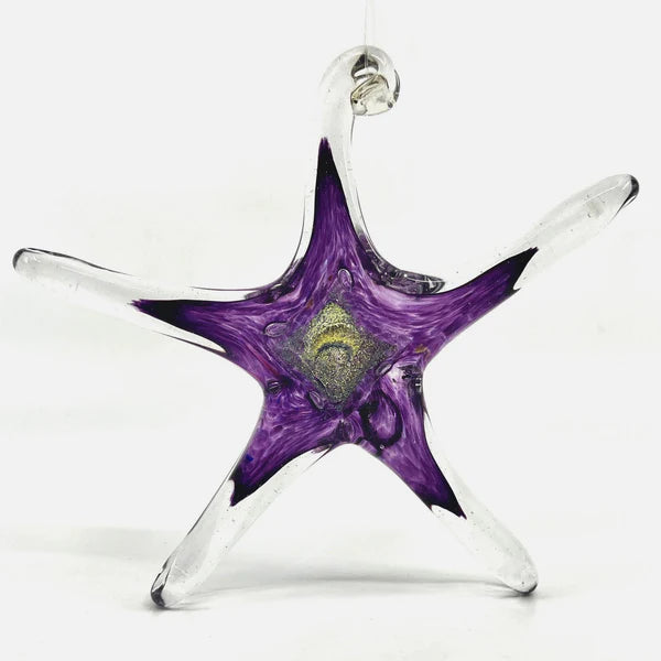 Hand-Blown Glass Starfish | Joyful Treasures